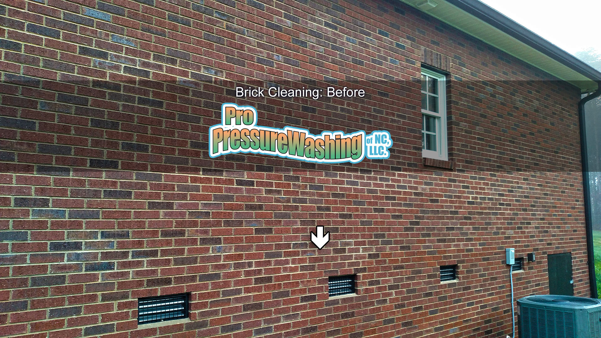 Brick Cleaning | Pro Pressure Washing of NC
